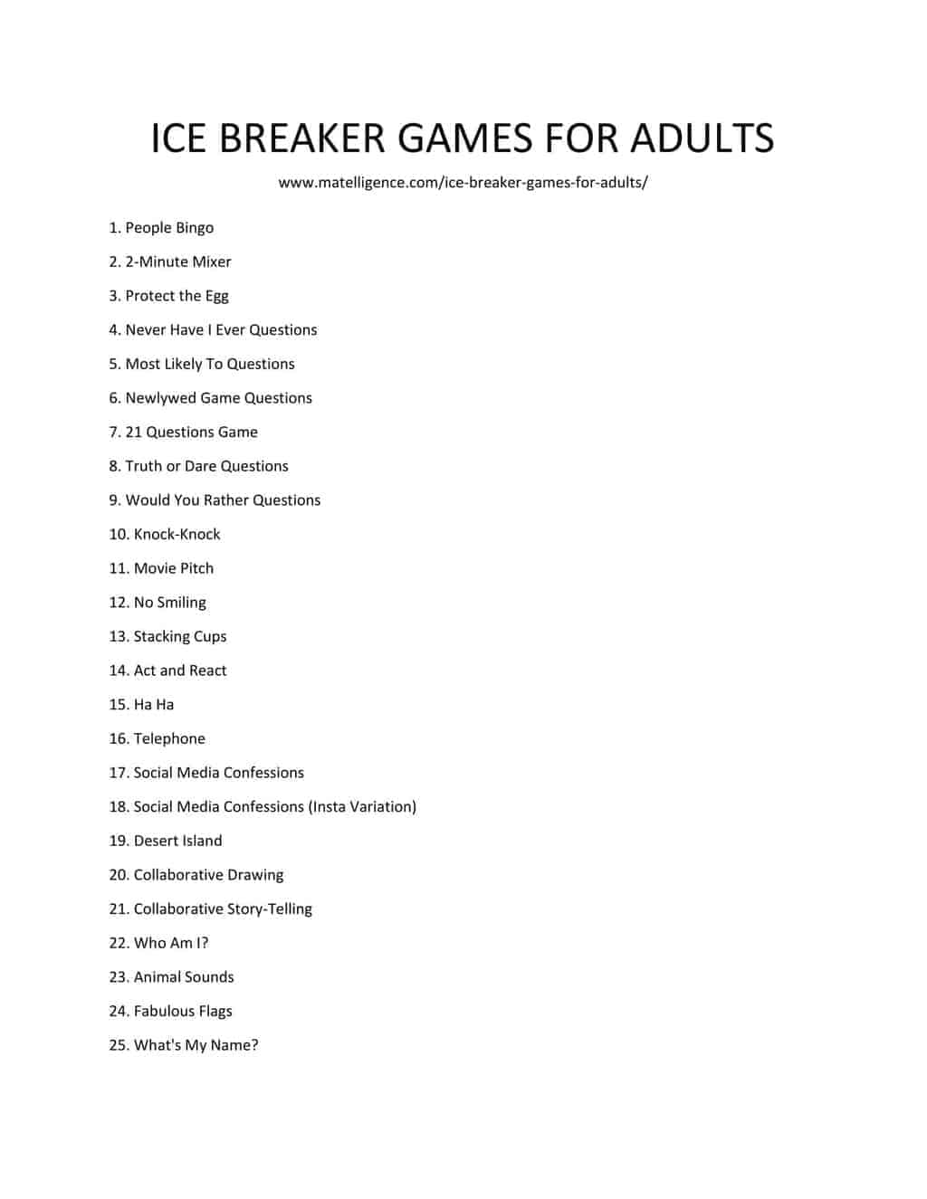 31 Best Ice Breaker Games For Adults Fun Activities Your Team Will Enjoy 