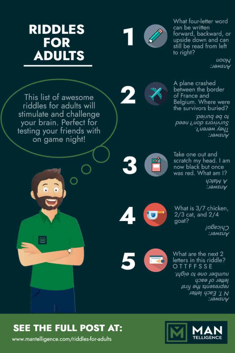 30 Interesting Riddles for Adults - Challenge Your Brain Now!